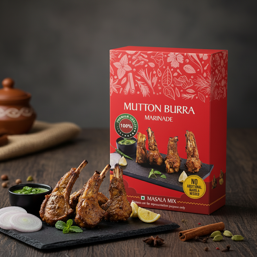 Mutton Burra Marinade – Kokora Spices