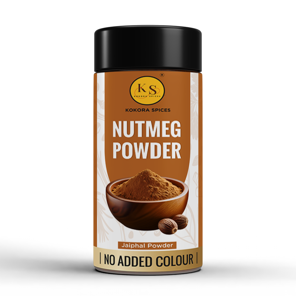 Kokora Spices Nutmeg(Jaiphal) Powder 100g